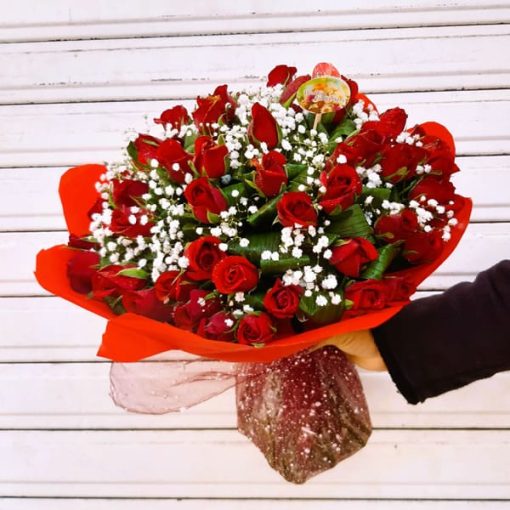 36 Red Roses Bouquet - Floral.mu